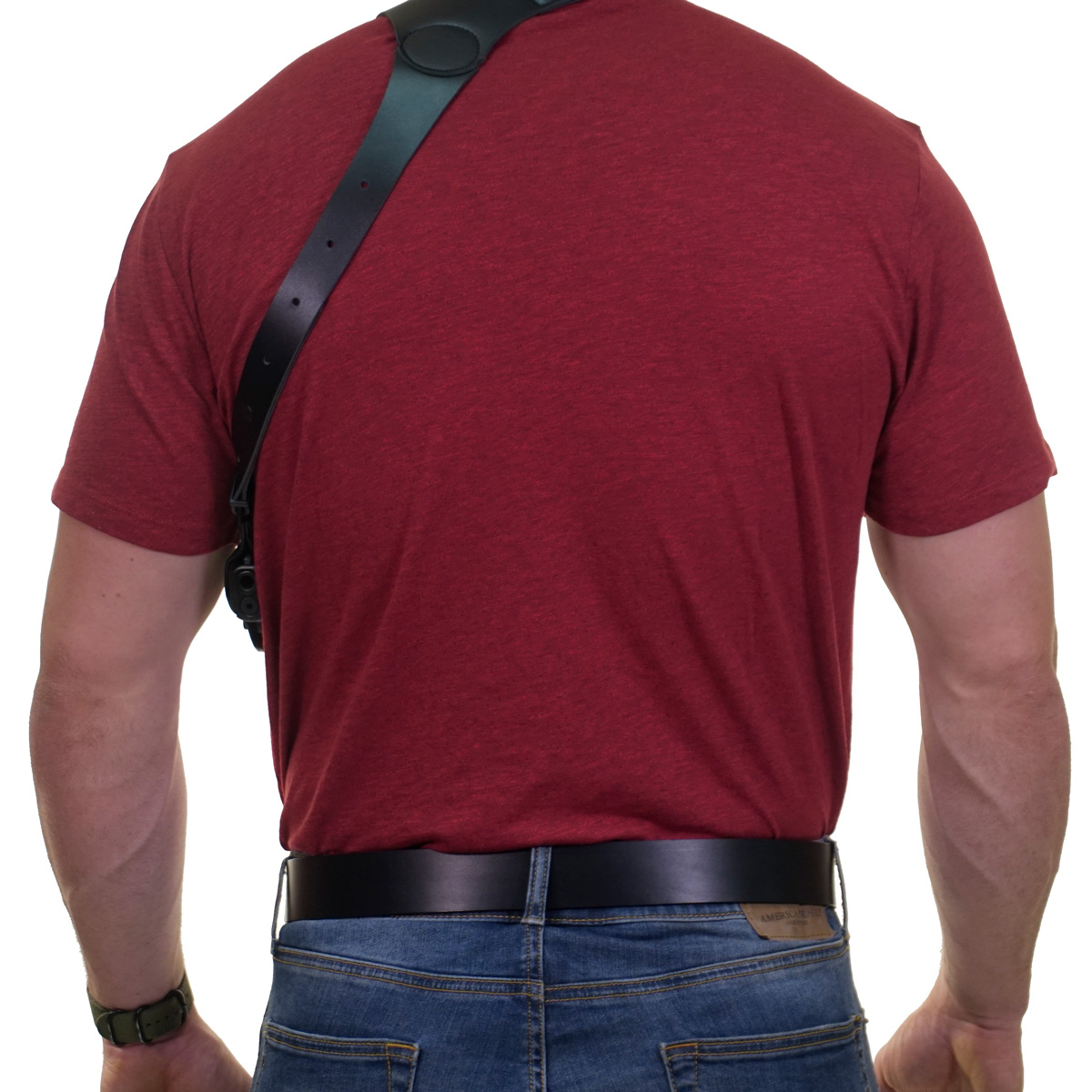 Half Harness Web Belt W/Belt Clip